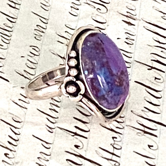 Jewelry | Stunning Sterling Silver Purple Stone Ring Bbj Thailand Size ...